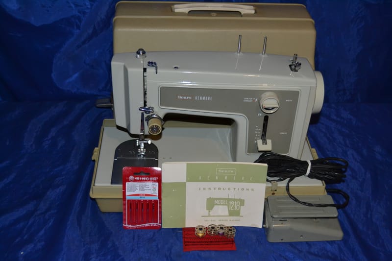 KENMORE 148.12201 SEWING MACHINE SERVICED CASE MANUAL.