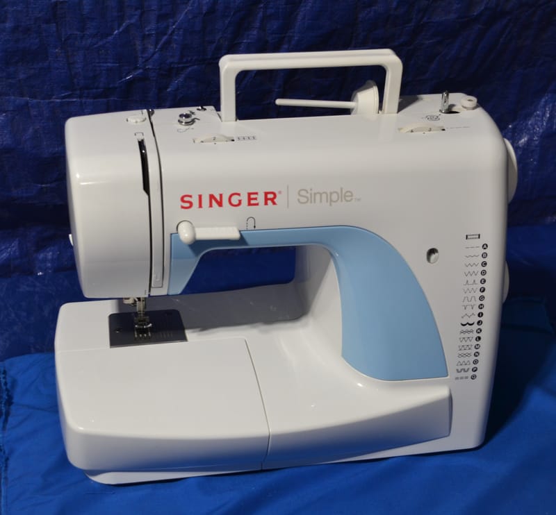 SINGER SIMPLE 3116 ZIGZAG SEWING MACHINE SERVICED