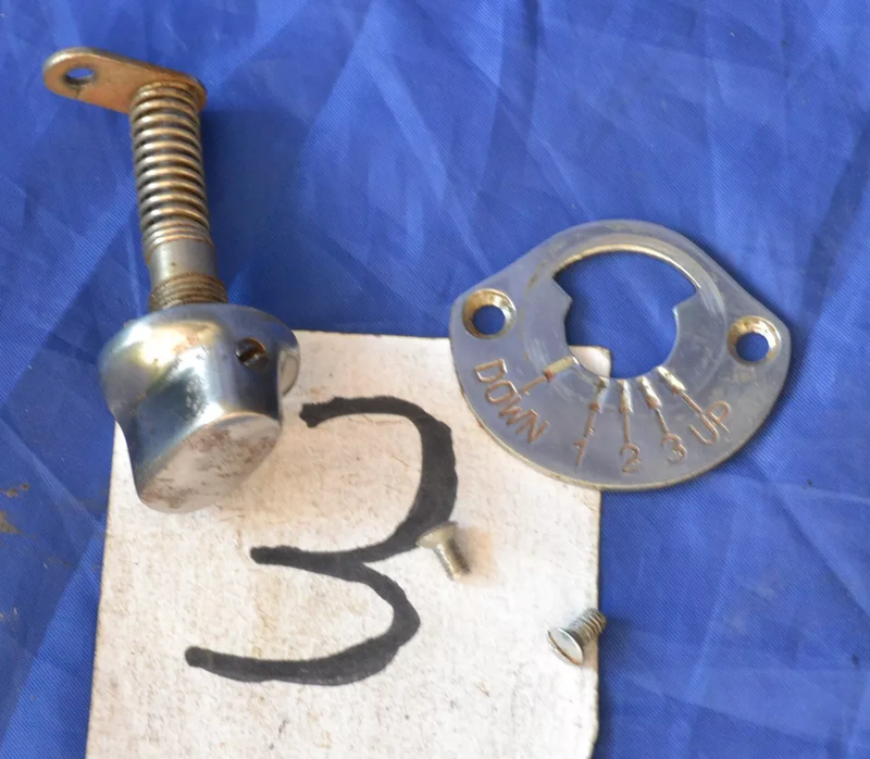 MAIN VERTICAL ROCKER SHAFT HOMESTEAD SEWING MACHINE ORIGINAL USED PART