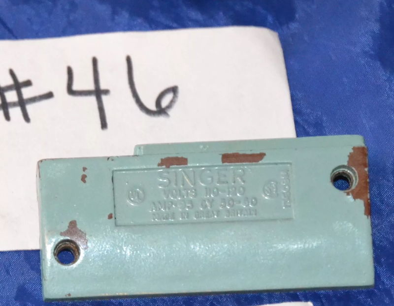 COVER SINGER 327 SEWING MACHINE USED PART