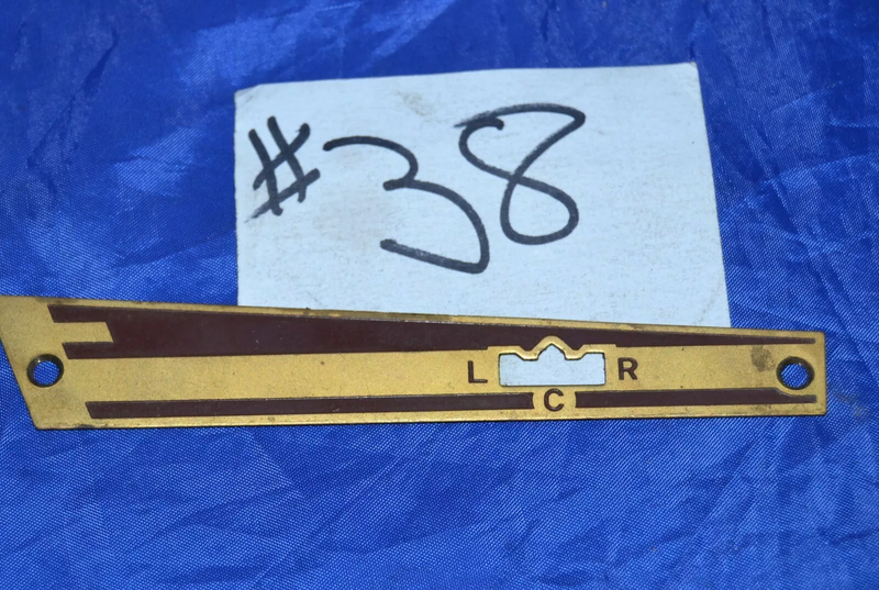 PLATE SINGER 328 SEWING MACHINE USED PART