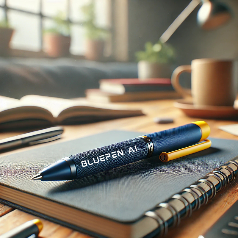 BluePen AI - AI-Powered Ball Pen for Focused Hand-written Learning