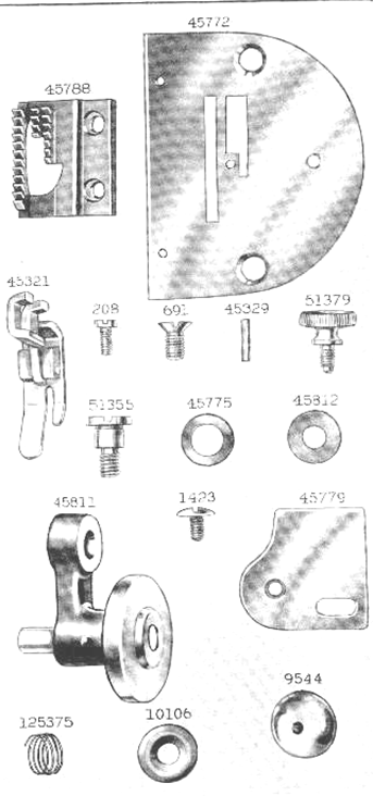 Singer Featherweight Vintage Original Parts