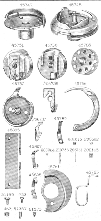 Singer Featherweight Vintage Original Parts