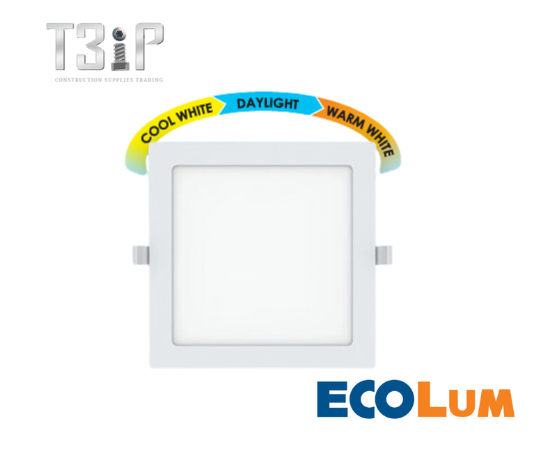LED 3 - Color Recessed Slim Downlight (Round) - T3IP Trading