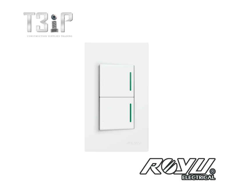1 Gang 3-Way Switch Set - T3IP Trading