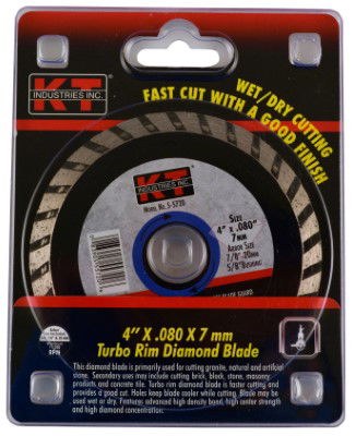 4" Turbo Rim Diamond Blade - Knoxville Farm and Home