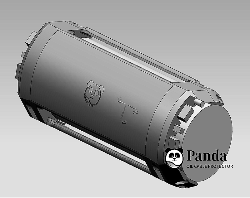 2-7/8 inch oil cable protectors - Oil cable protector