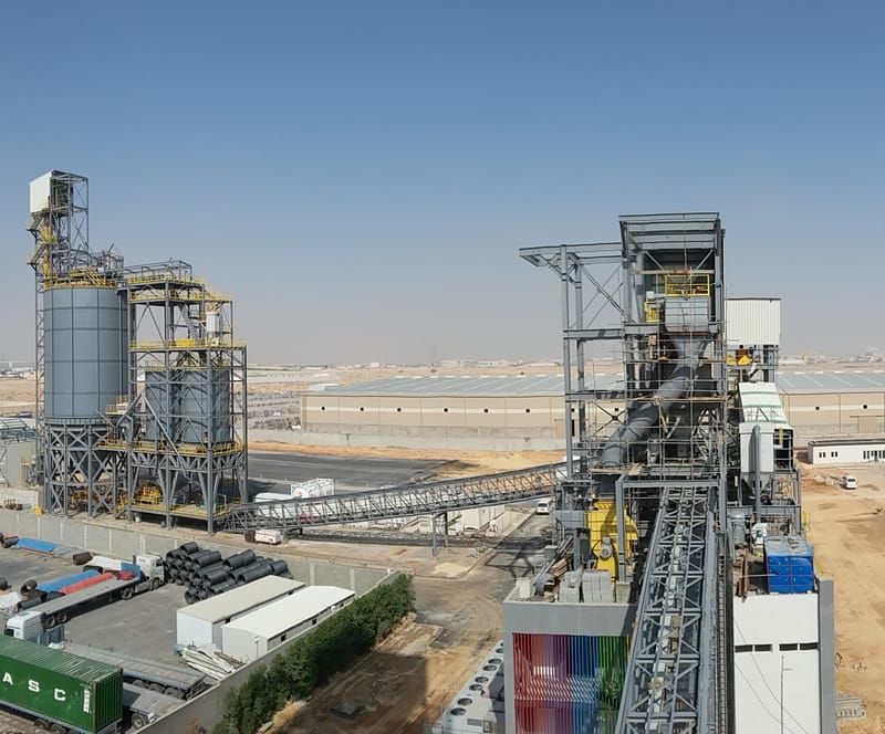 Installation of Limestone Grinding Unit - Modern International Company Ltd