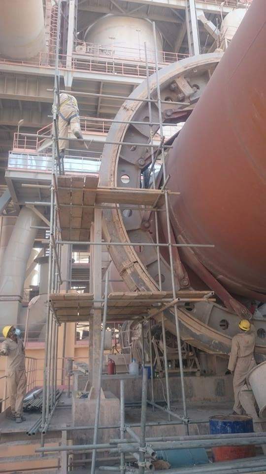 Replacement of Kiln Girth Gear - Modern International Company Ltd