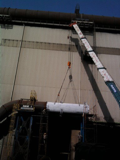 Installation of Water Cooled Duct - Modern International Company Ltd