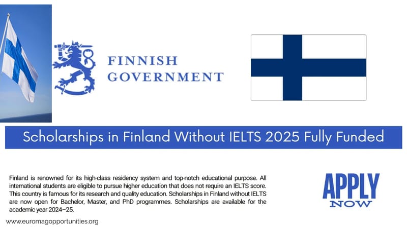 Finland Government Scholarships 2025 | Fully Funded Study