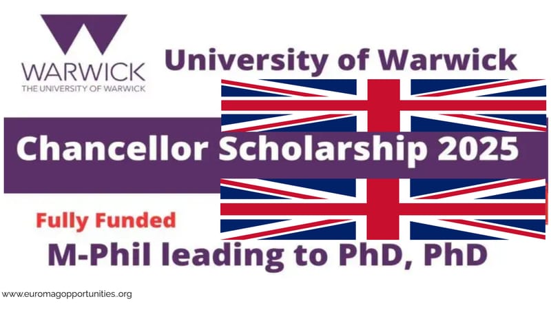 University of Warwick Scholarship 2026 | Fully Funded PhD