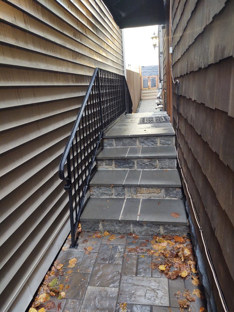 Wrought Iron Hand Railing - WAINSCOTT'S MOBILE WELDING LLC