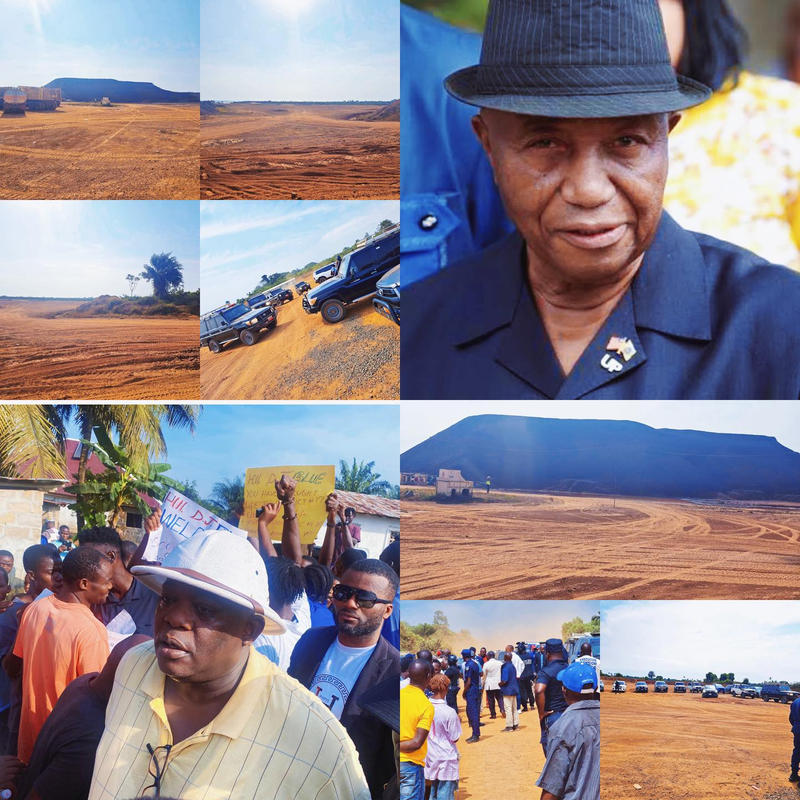 President Boakai Excited With Major Development… As He Inspects Ongoing ...