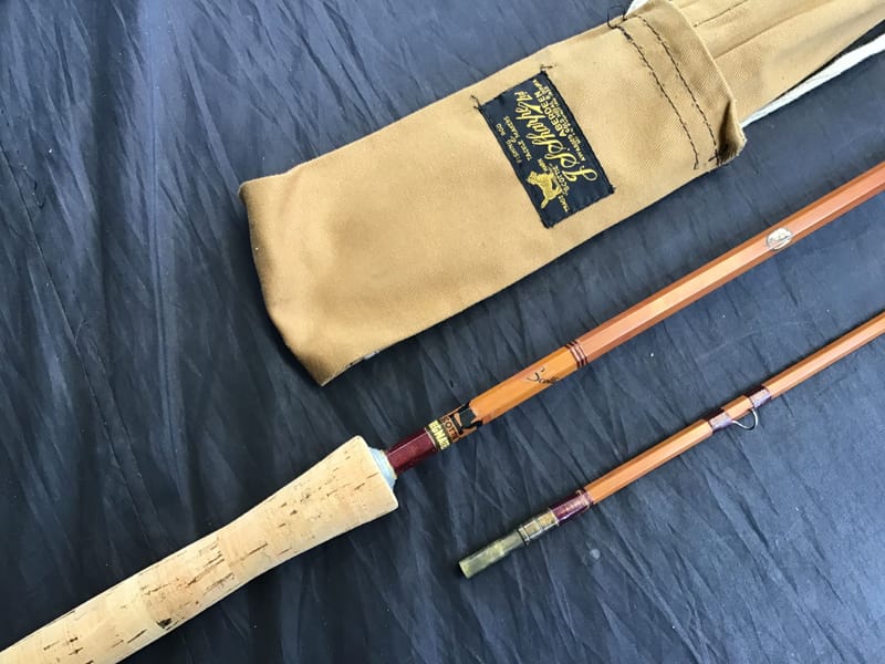 Rare vintage Pezon et Michel “Parabolic Saumon “ 10ft 8” 2 piece split ...