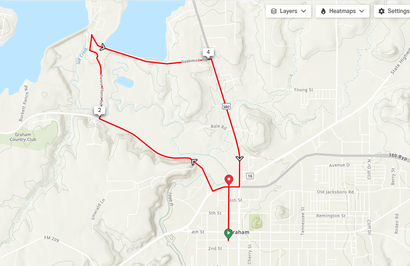 6 Mile - Purple Route - Possum Pedal Bike Ride