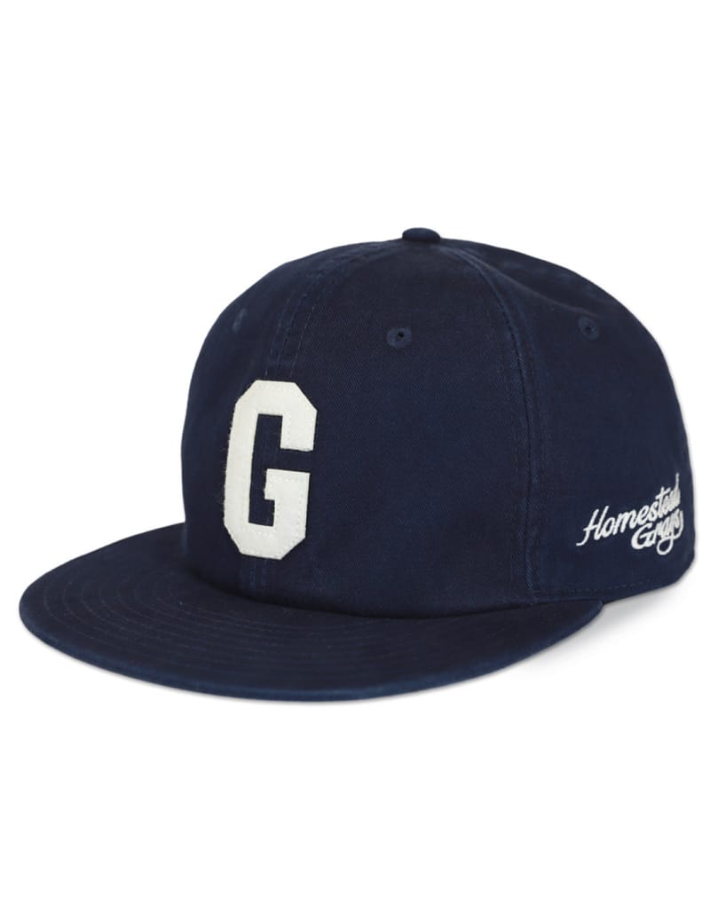 HOMESTEAD GRAYS HERITAGE COTTON SNAPACK CAP - TheYNLBPTraveling Exhibit