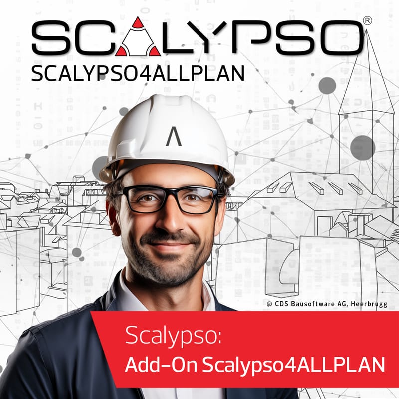 Add-On Scalypso4ALLPLAN Subscription 1 Jahr - CDS Bausoftware