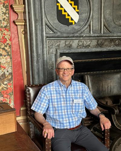 Jim McDaniel at Kentwell Hall - The Clopton Family Association