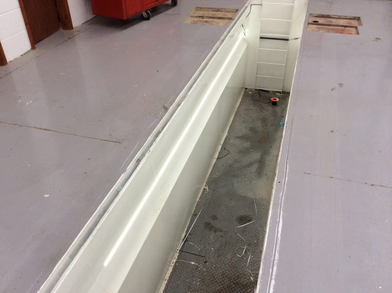 MOT Testing inspection Pit.