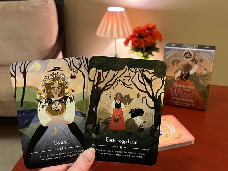 Seasons of the Witch: Ostara Oracle Deck Review (the last one in this ...