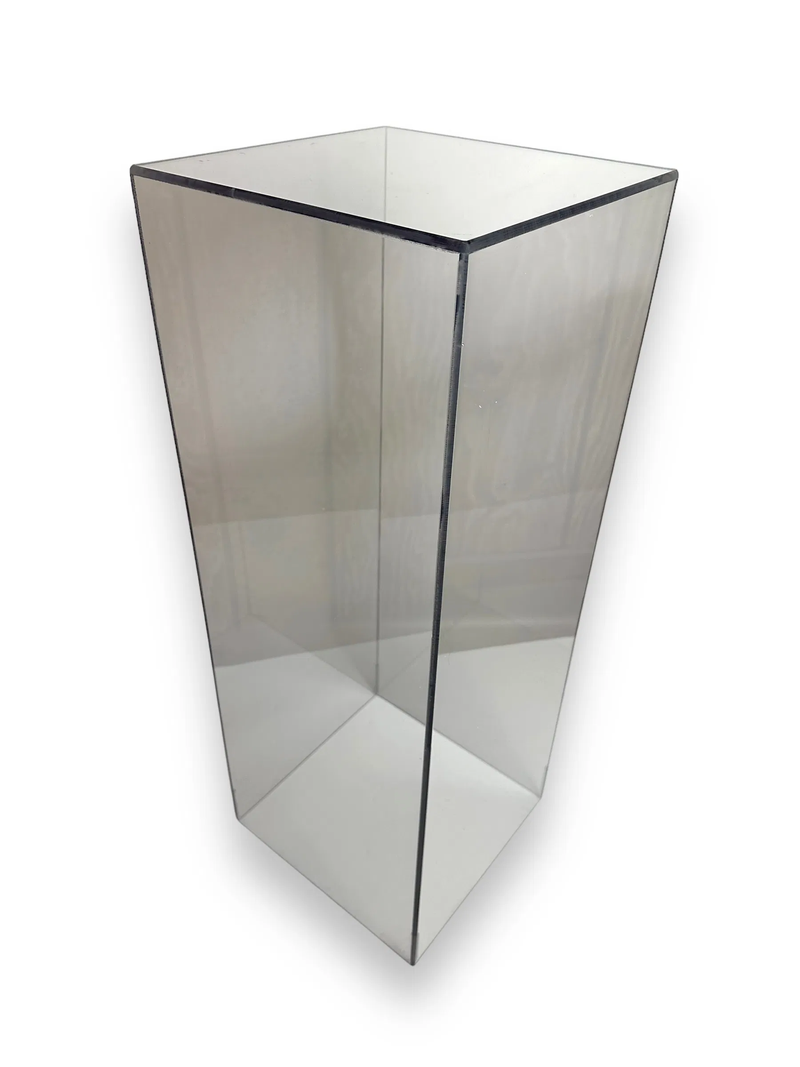 Clear Acrylic Display Pedestal - PlexiBoxes4u