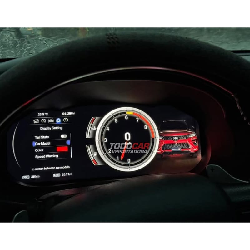 TABLERO DIGITAL TOYOTA FORTUNER 2016-2024