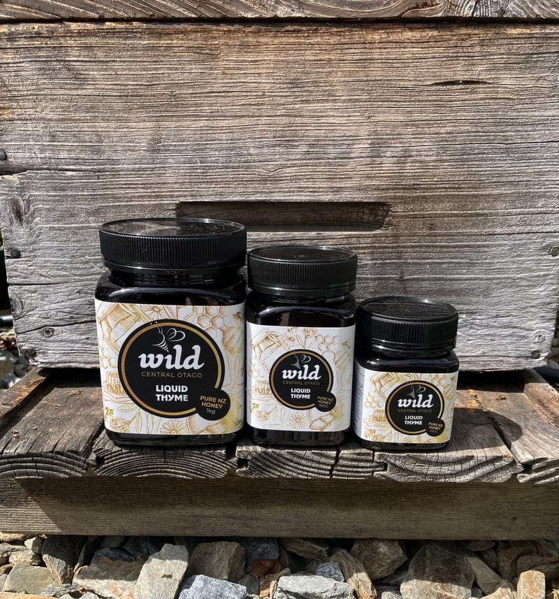 Liquid Thyme 1kg - Wild Central Otago Honey