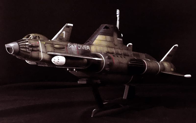 'DIVER' -ONE U.F.O. 1/12 scale 5ft long - CRAGGS MODELS