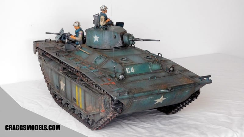 LVT 1-A Alligator 1/16 scale - CRAGGS MODELS