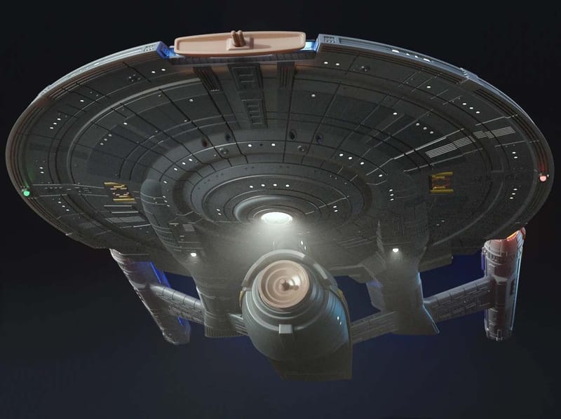 Enterprise NX-01 Refit 4ft long - CRAGGS MODELS