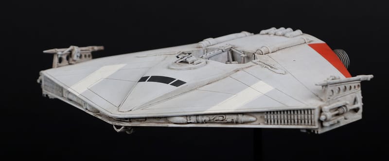 colonial fleet ships triangle from Galactica studio scale - CRAGGS MODELS