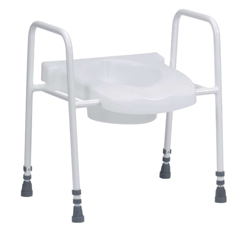 Stamford Combi Scandia Raised Toilet Seat & Frame - Wisbech Mobility