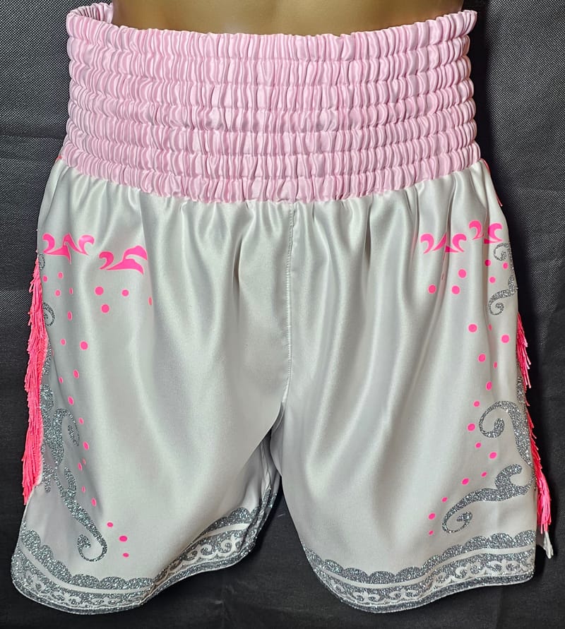 boxing ring wear , fight gear, Fighter, Shorts, bling, personalised
