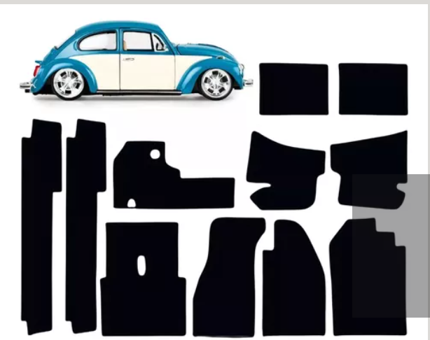 Kit carpet for Volkswagen bug, beetle, cox