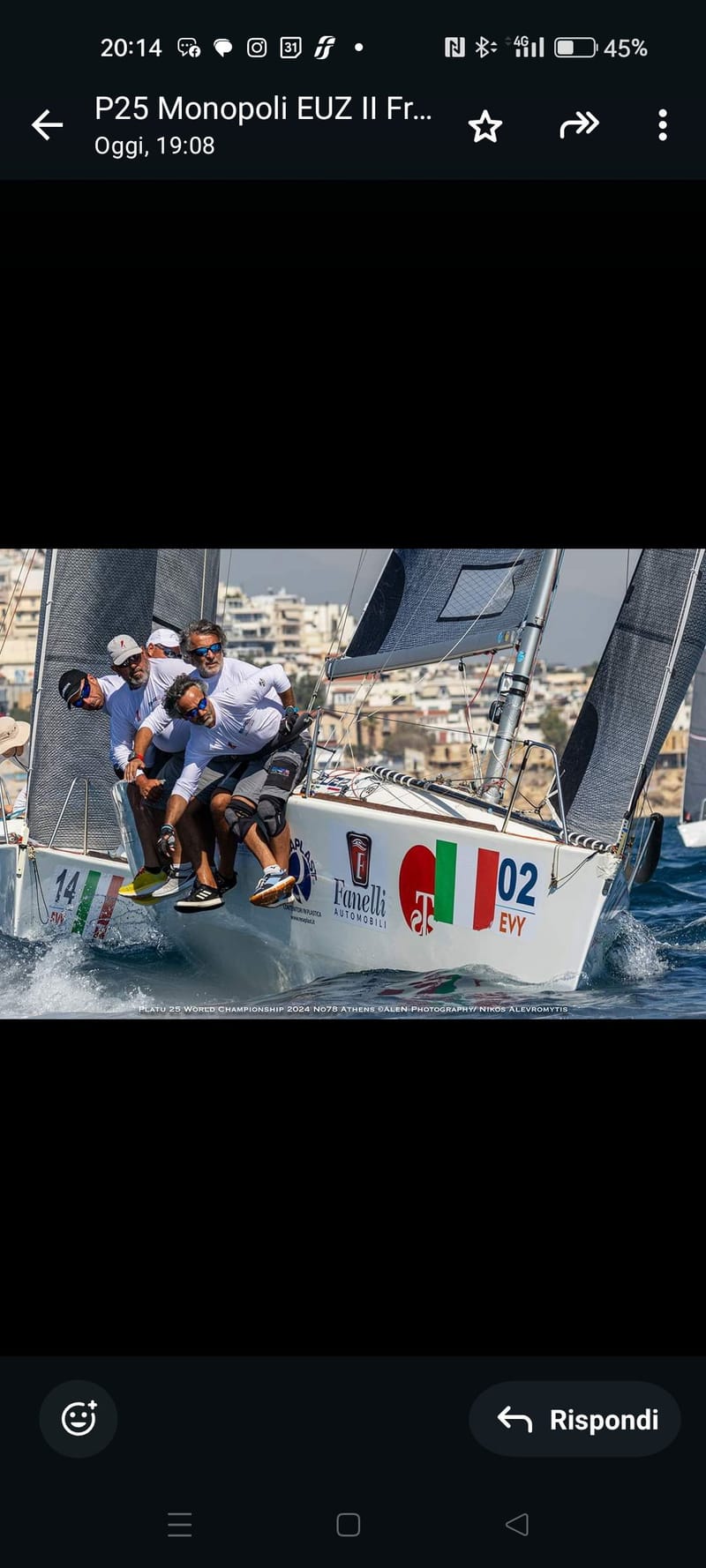 Platu 25 - Platu 25 Italia