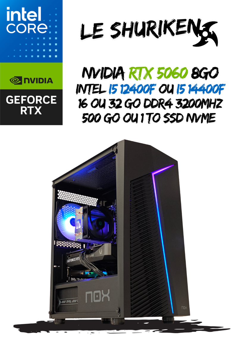 LE SHURIKEN INTEL & 5060 - Eness Multimedia