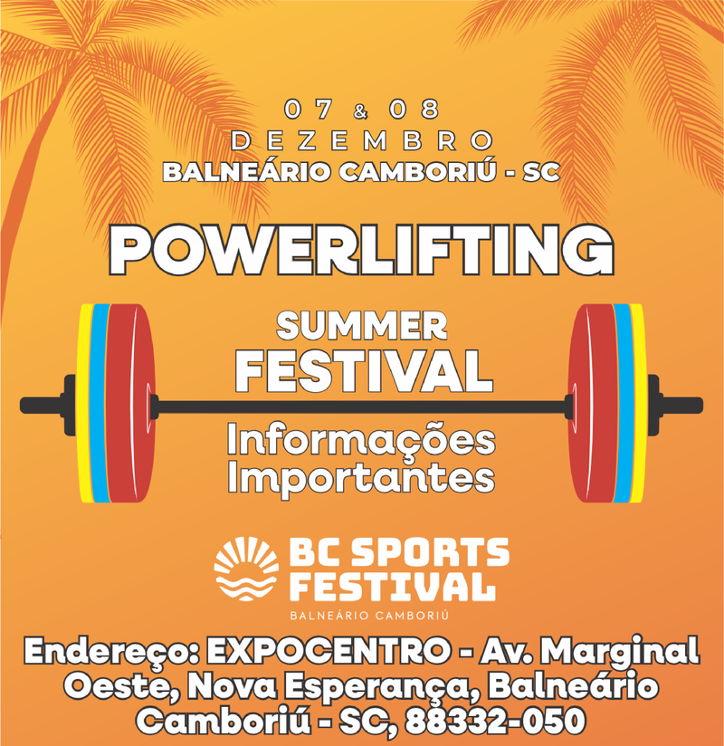 SUMMER FESTIVAL - CBP Powerlifting
