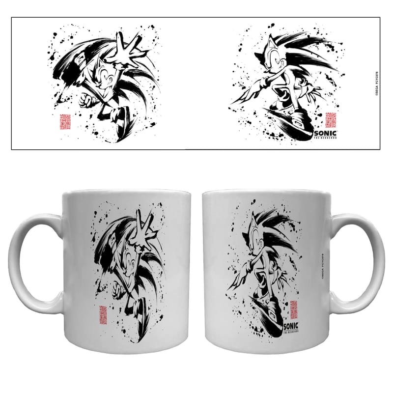 Sonic - Paint Splatter