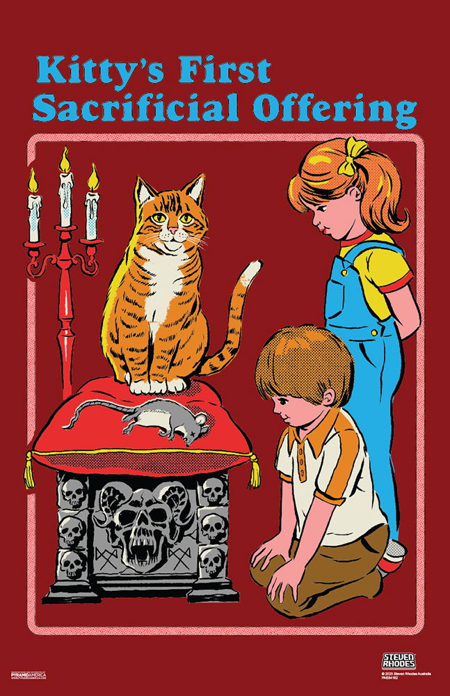 Steven Rhodes - Kitty's Sacrifice 11x17 Poster