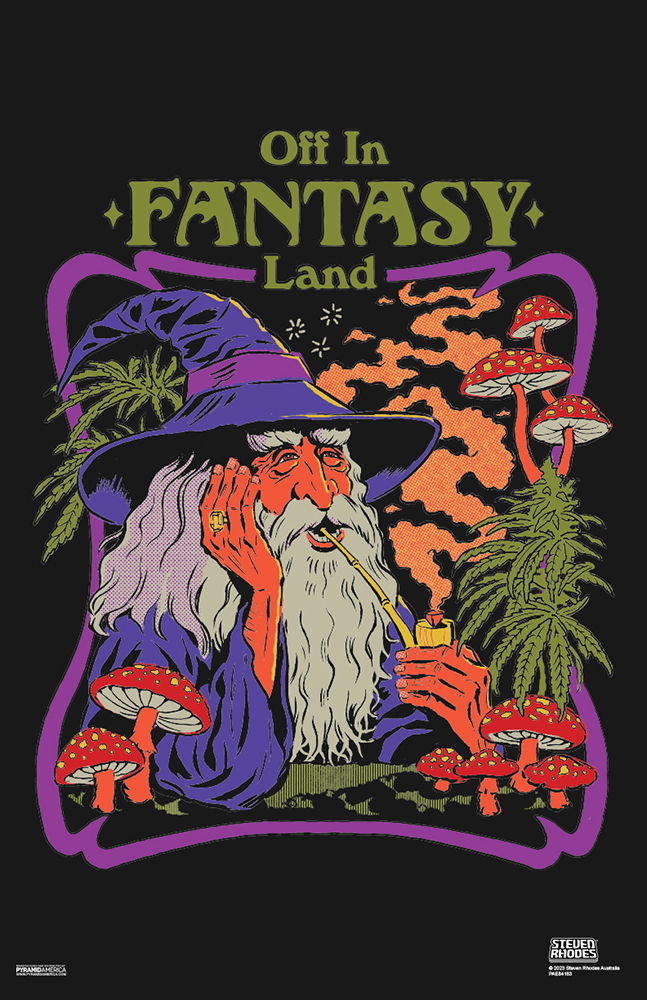 Steven Rhodes - Fantasy Land 11x17 Poster