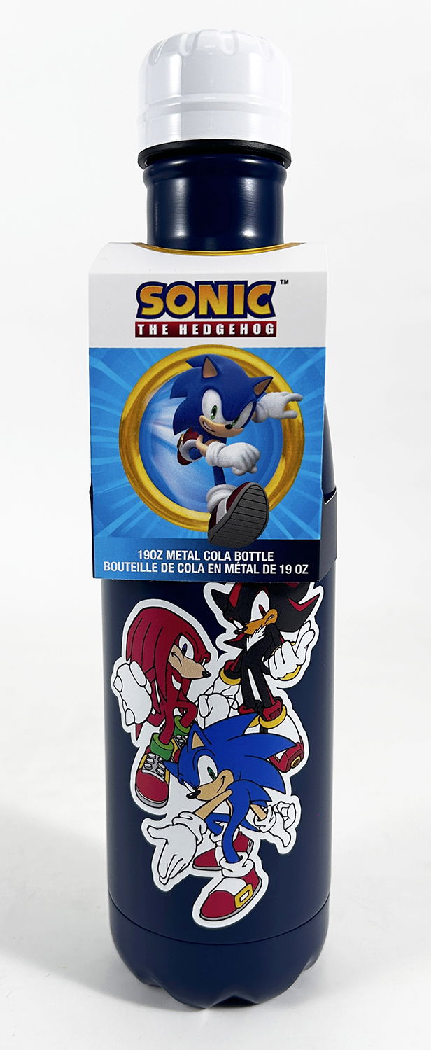 Sonic the Hedgehog - Speed Trio 19oz Metal Cola Bottle