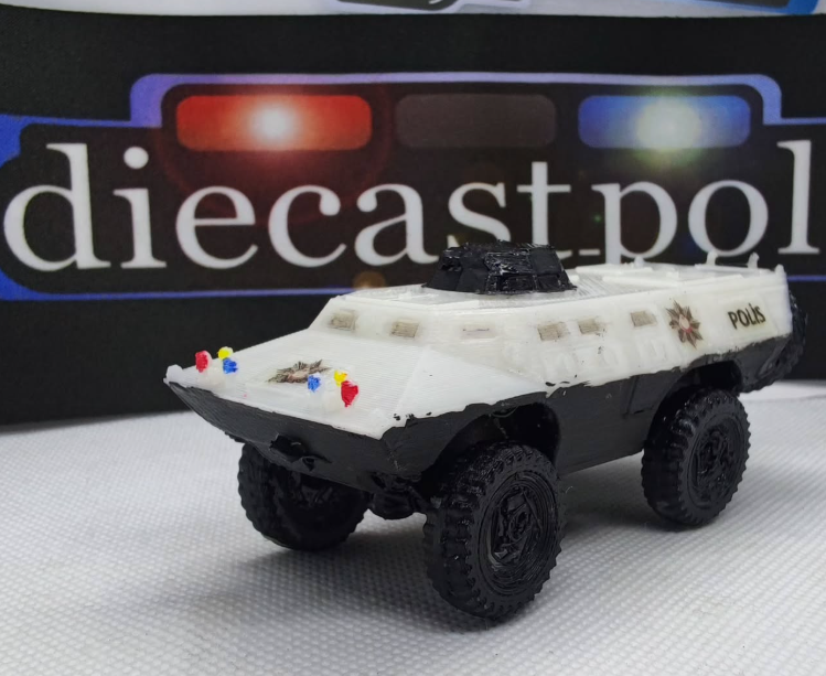 Cadillac Gage Commando - DIECAST POLICE