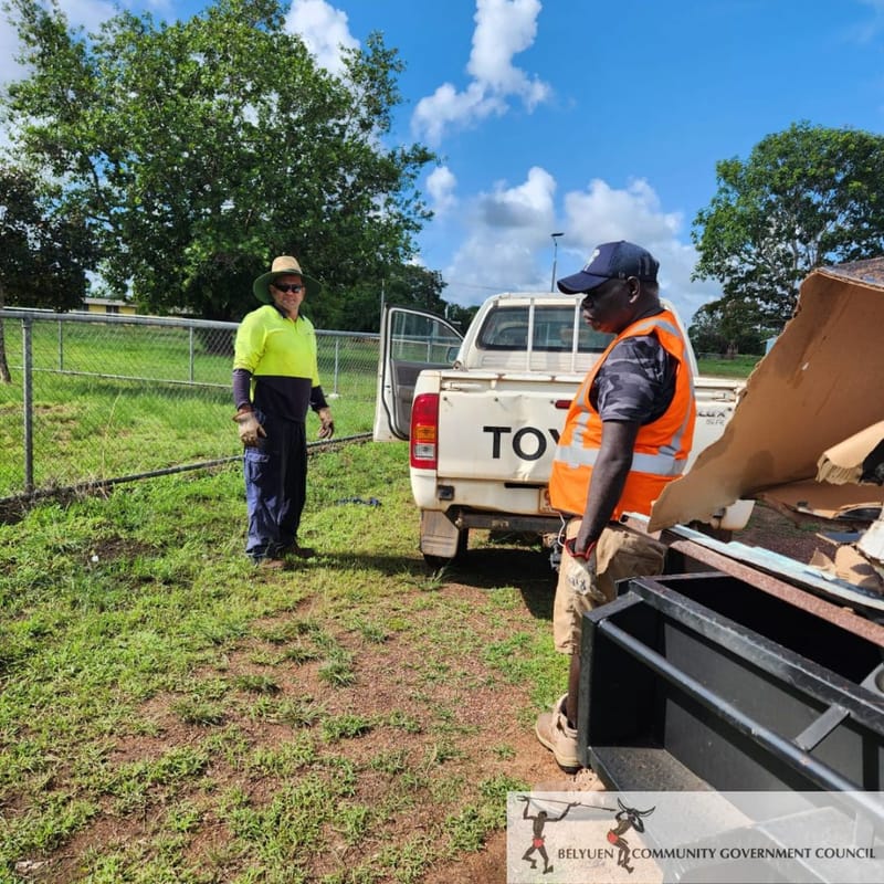 Community Clean-Up - Belyuen Community Government Council
