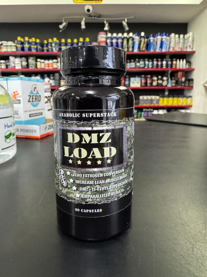 WAR PHARMA DMZ LOAD 60 CAPSULES ZERO ESTROGEN* LEAN MUSCLE MASS* DMZ-1