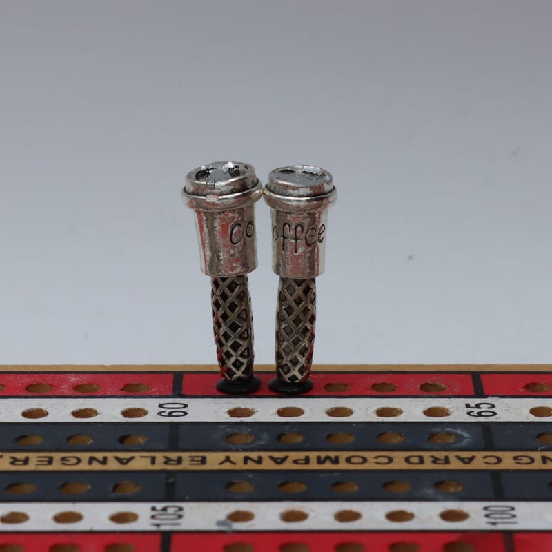Disposable Coffee Cup Cribbage Pegsl - KRAZY KUSTOM CRIBBAGE PEGS ...