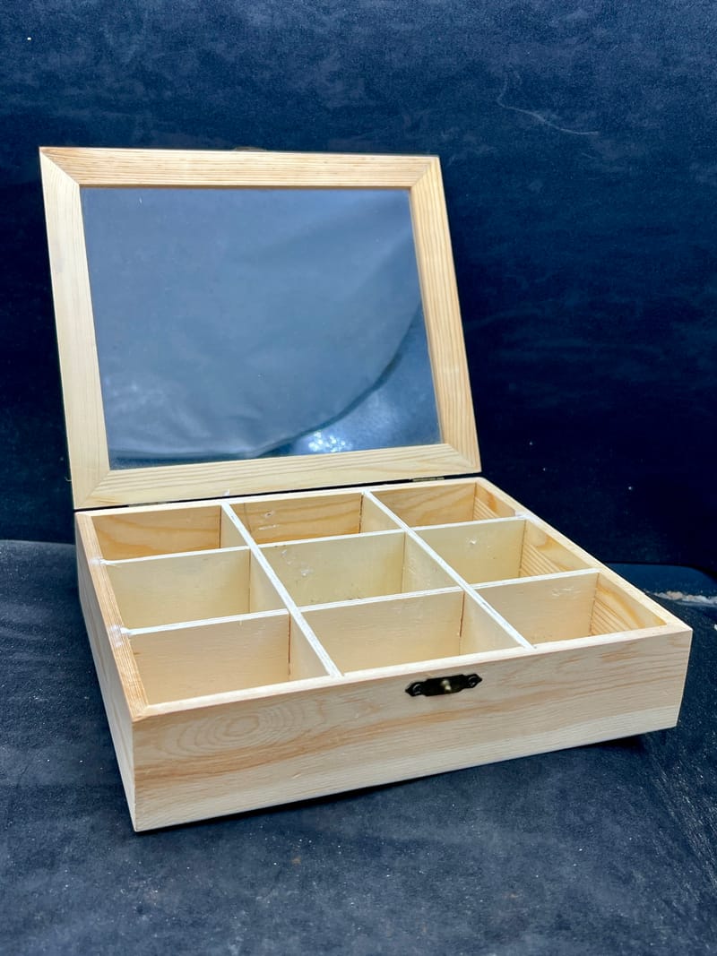 CAJA MADERA EXPOSITOR