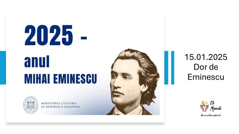 Ziua Culturii Naționale- 15 ianuarie 2025 - MÎNECUȚA CU IDEI