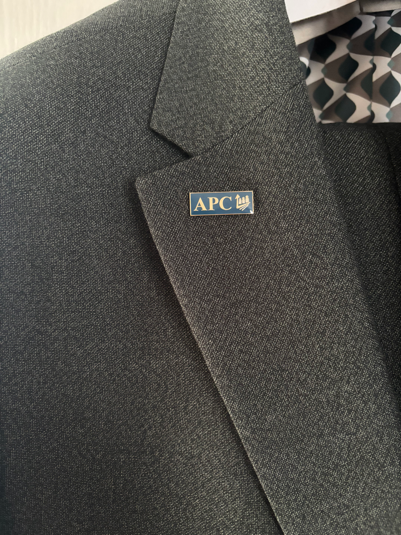 Metal APC Ceremony Badge - The Academy of Professional Celebrants